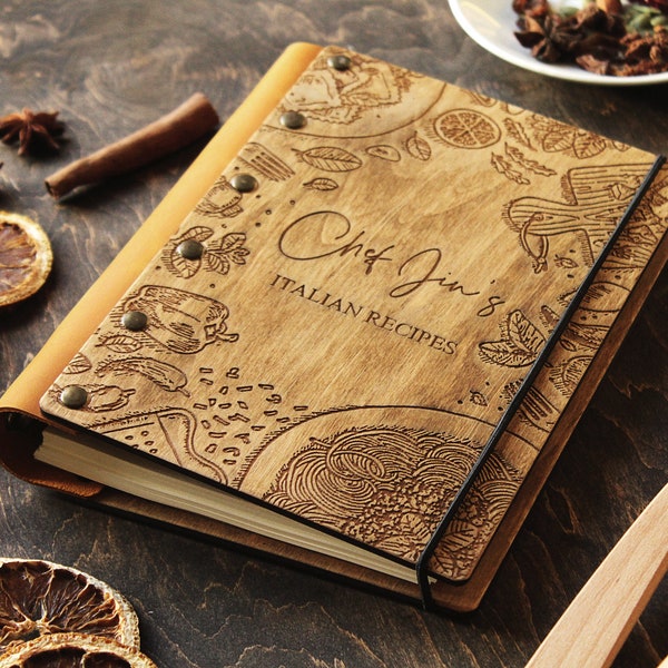 Wooden Book Cover - Etsy