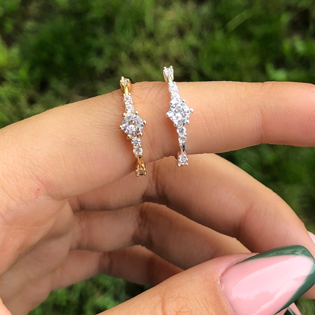 Dainty Ring, Diamond Ring, Cute Rings, Crystal Rings, Promise Rings ...