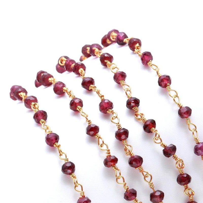 Rosary Chain Gold - Etsy