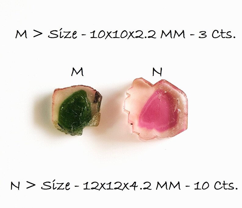 Multi Watermelon Bio Tourmaline Gemstone Smooth Slices Flat | Etsy Multi Watermelon Bio Tourmaline Gemstone Smooth Slices Flat | Etsy