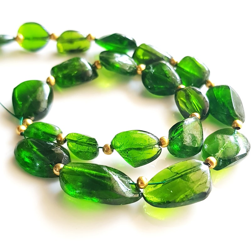 Green Tumbled Glass - Etsy