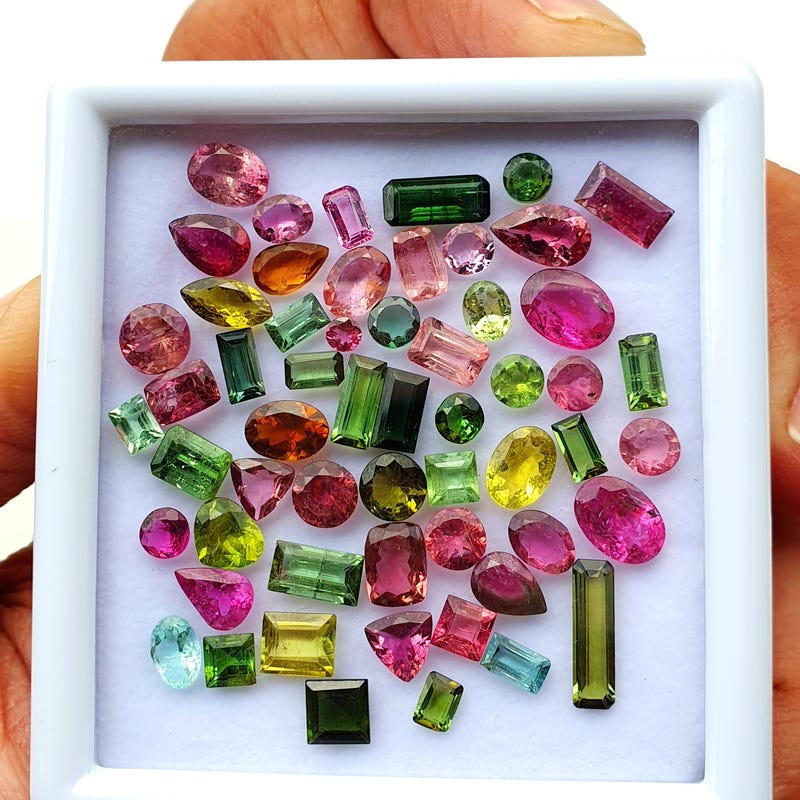 Imperfect Faceted Gems - Etsy