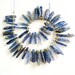 Blue Kyanite Raw Long Crystal Gemstone | Gemstone Kyanite Minerals ...