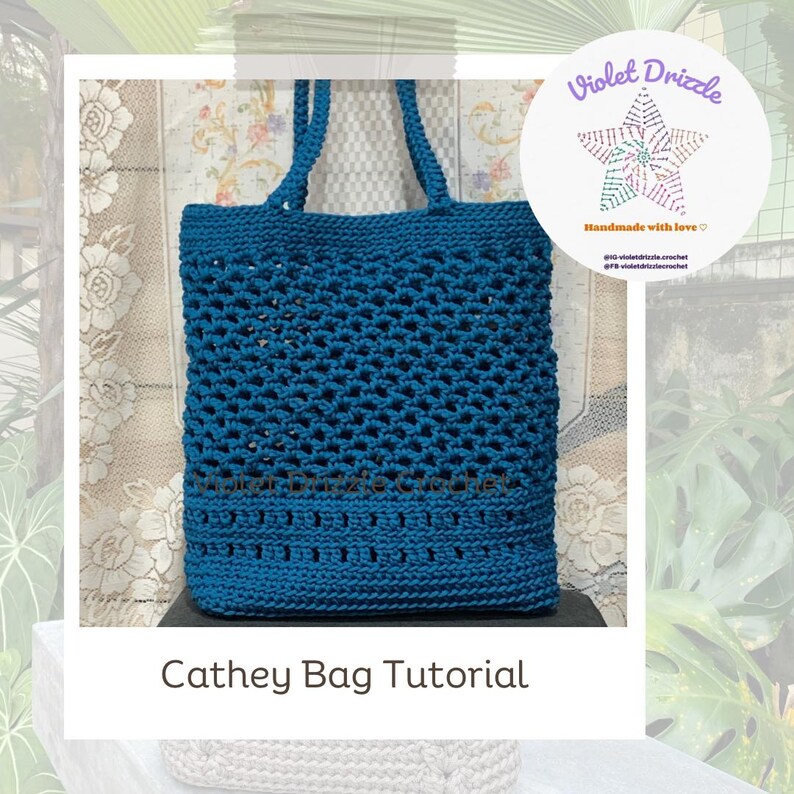 Crochet Bag Tutorial ~ Cathey Bag Pattern - Etsy