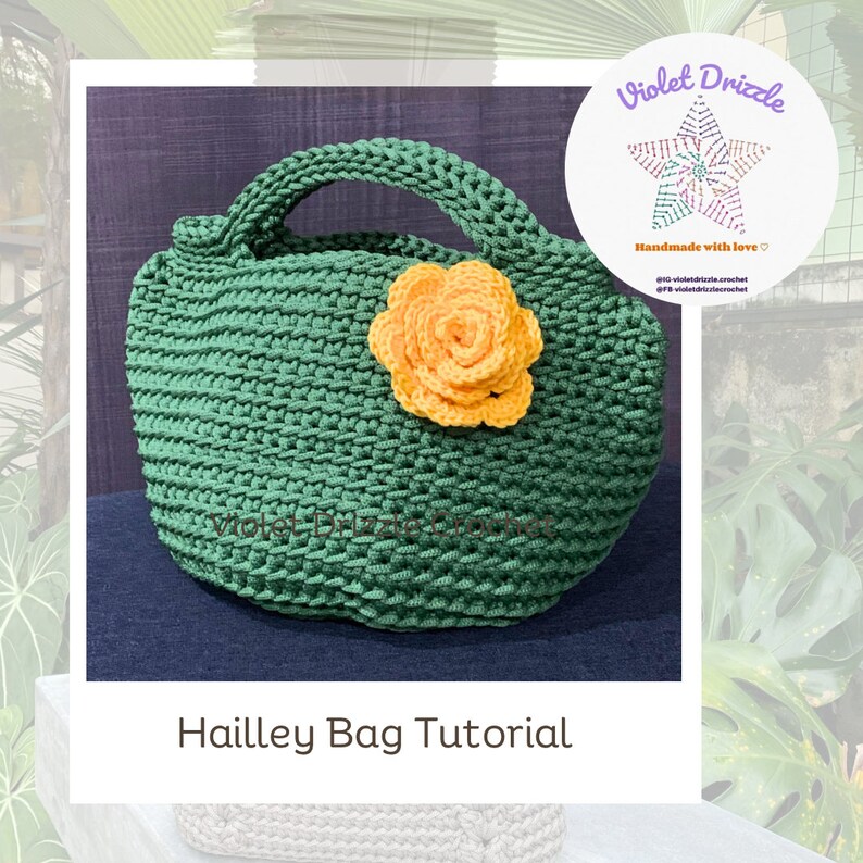 Crochet Bag Tutorial ~ Hailley Bag Pattern - Etsy
