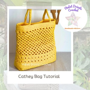 Crochet Bag Tutorial ~ Cathey Bag Pattern - Etsy