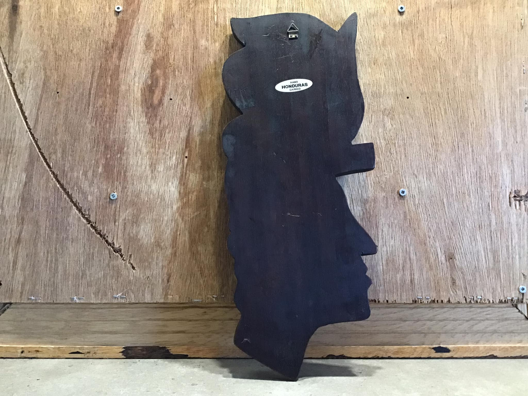 Vintage Honduras Wooden Mask Wall Hanging Mask Folk Art - Etsy