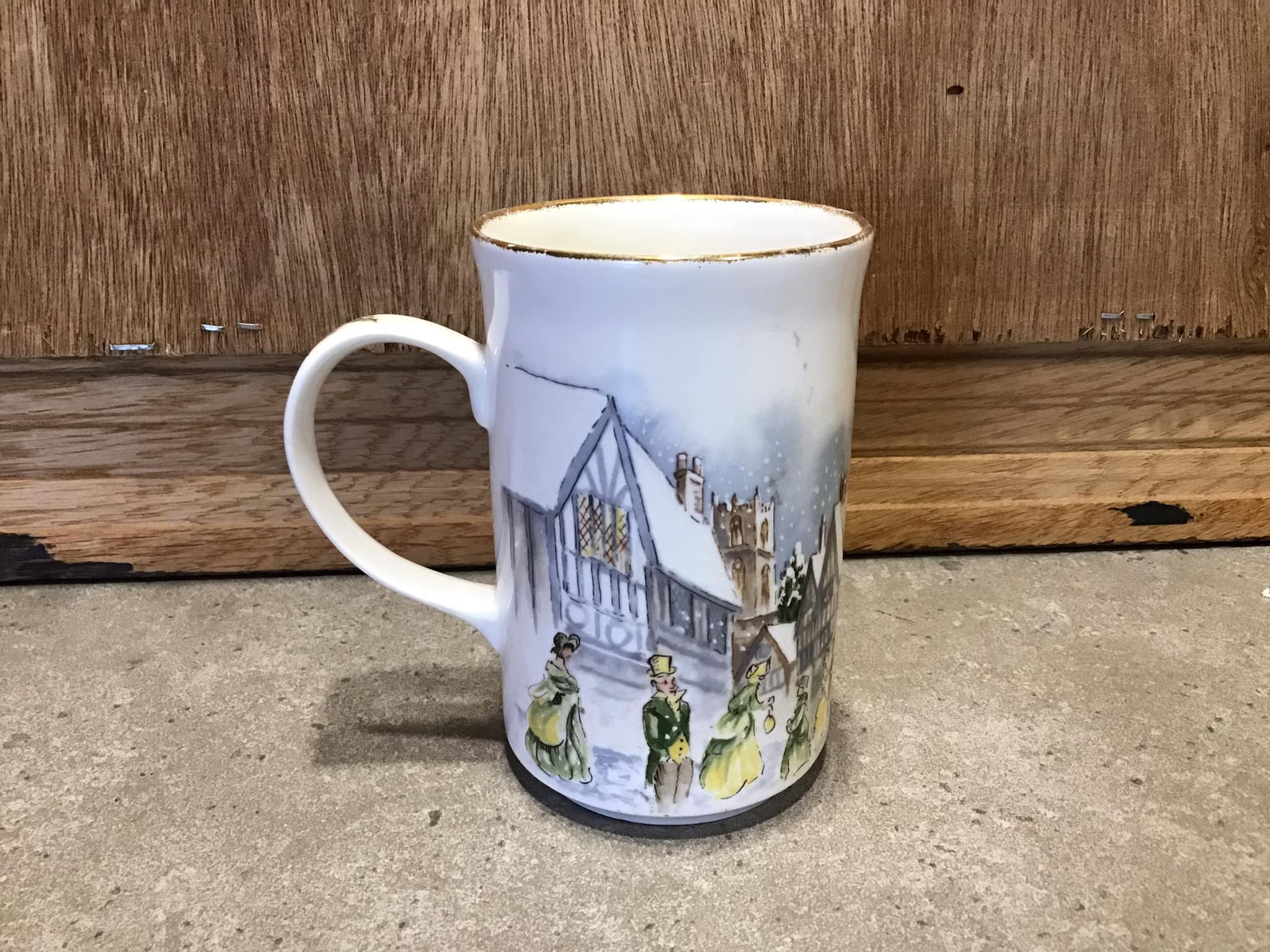 Vintage St. George England Fine Bone China Mug Singing - Etsy