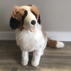 Vintage Prima Classic Collection Saint St Bernard Dog Plush Stuffed ...