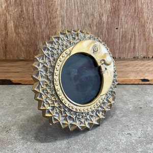 3D Vintage Sun and Moon Photo Frame - Etsy