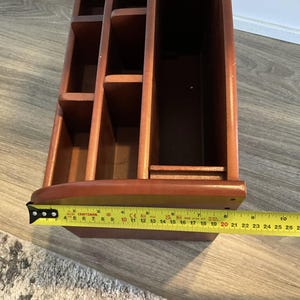 Vintage Mail Organizer Vintage Floral Desk Organizer and Mail Sorter ...