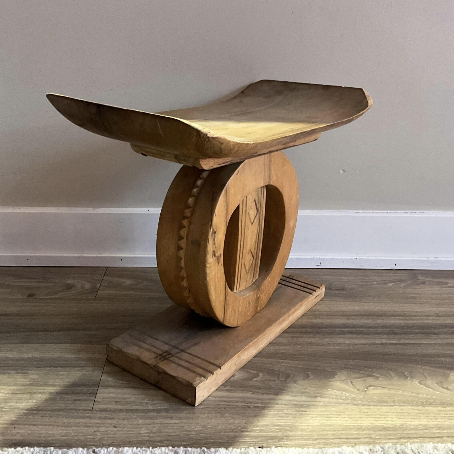 Old Vintage Asante Dwa Stool Throne Wood Ghana, Made in Africa - Etsy