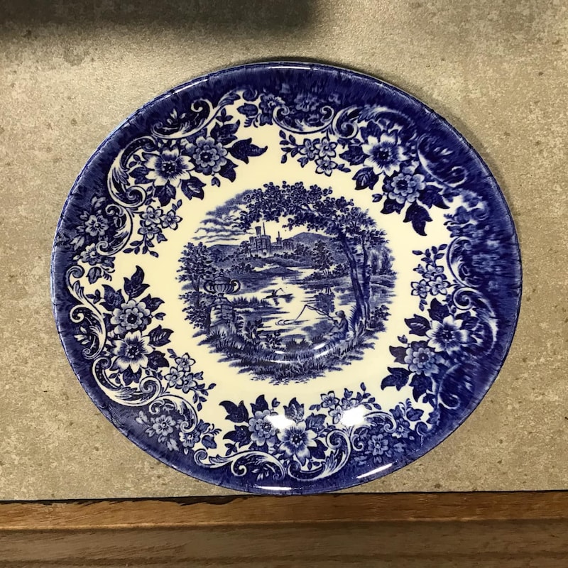 English Plates - Etsy