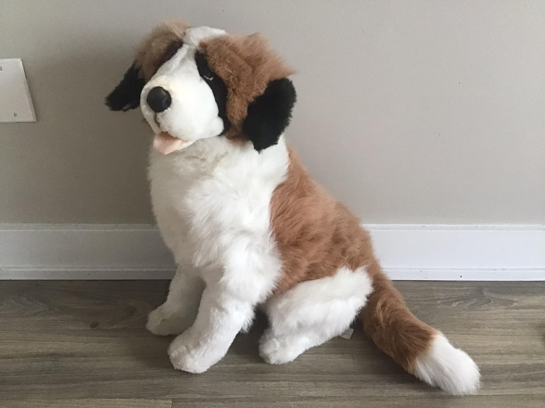 Vintage Prima Classic Collection Saint St Bernard Dog Plush Stuffed Animal 22” - Etsy