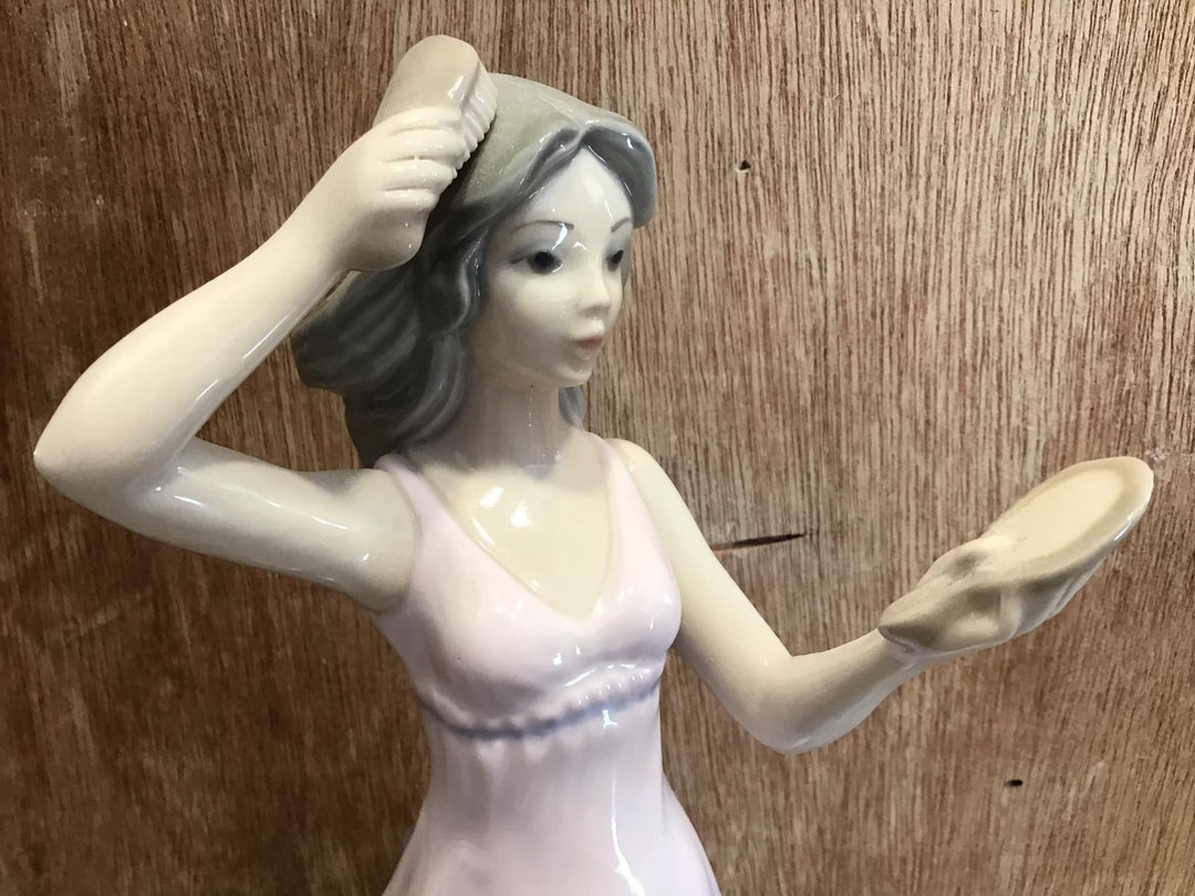 Vintage Tengra Porcelain Woman Made in Valencia Spain, Lovely Gift or a ...