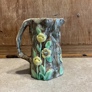 E. Radford Butterfly Ware Art Deco Jug Vase, Vintage 1930s , Hand ...