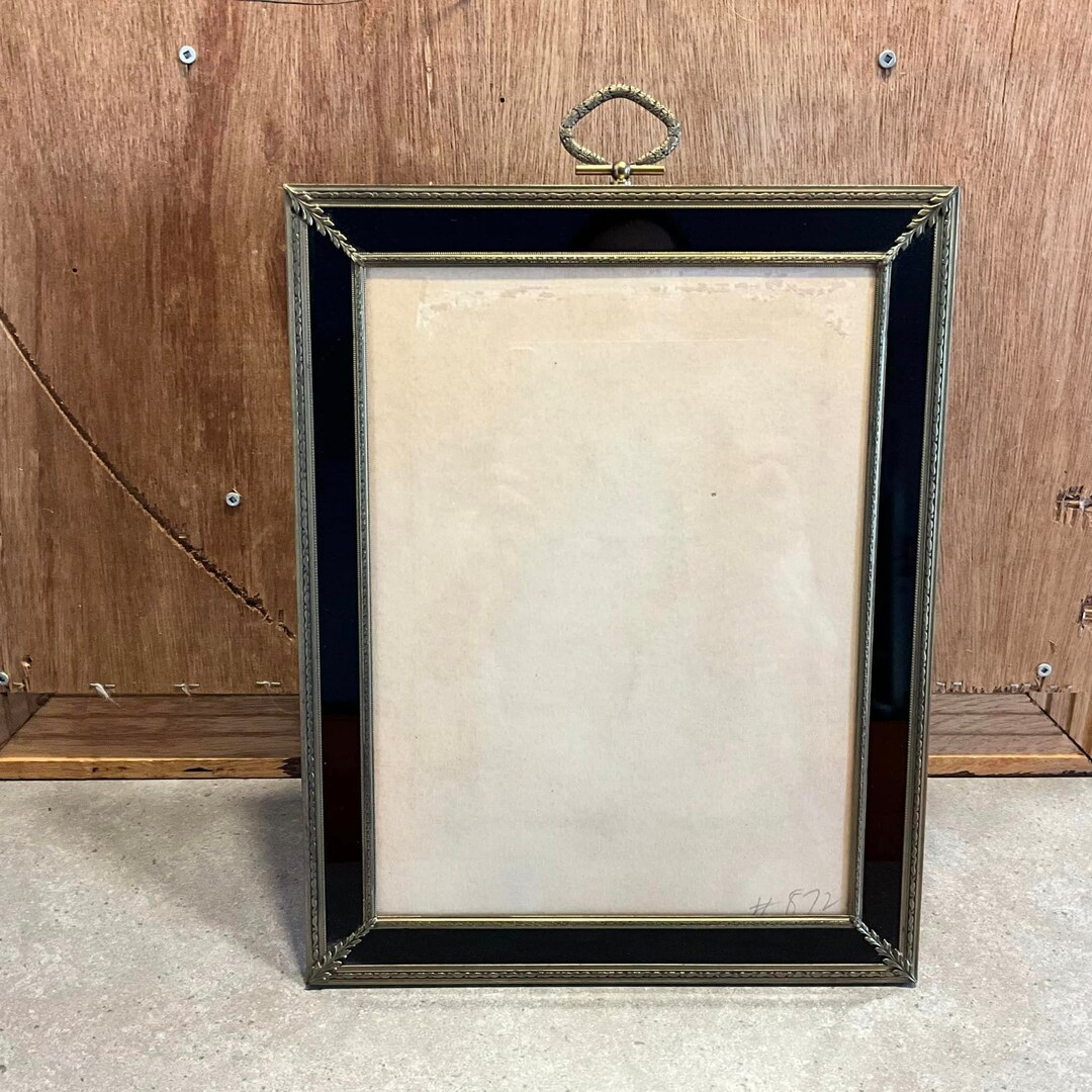 Vintage Hollywood Regency Filigree Metal Picture Frame With Glass (12x9 ...