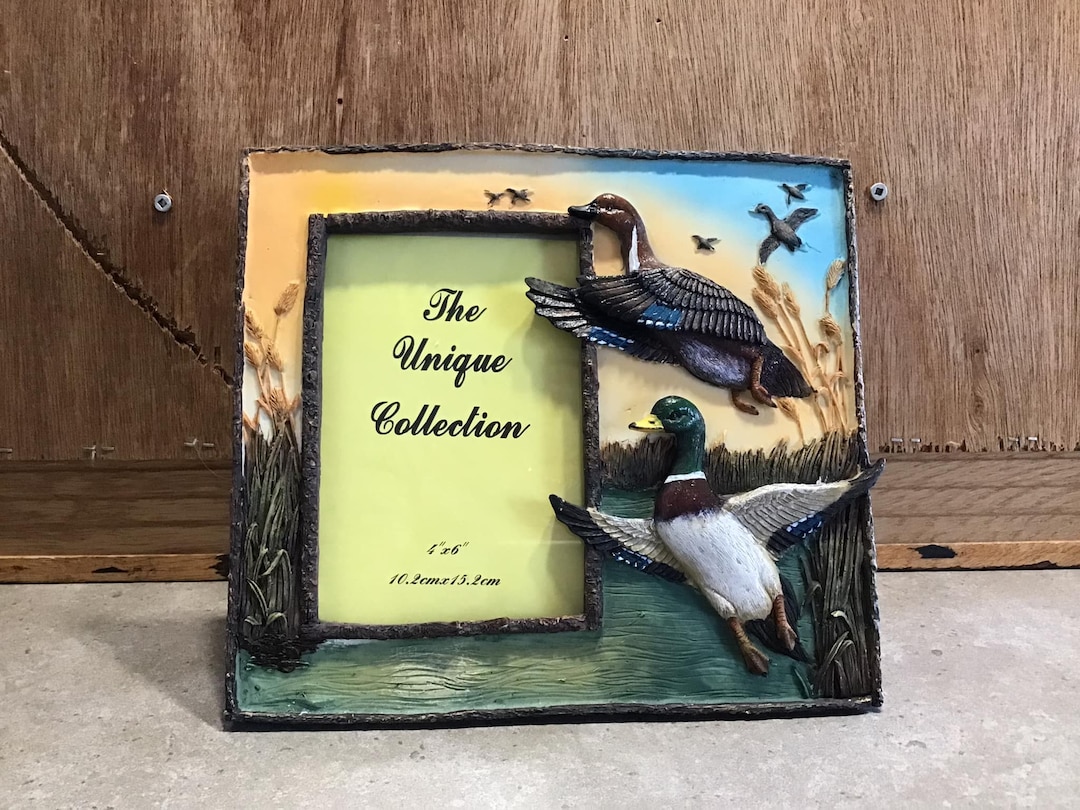 3D Resin Ducks Picture Frame: Wild Birds Lover Decor - Etsy