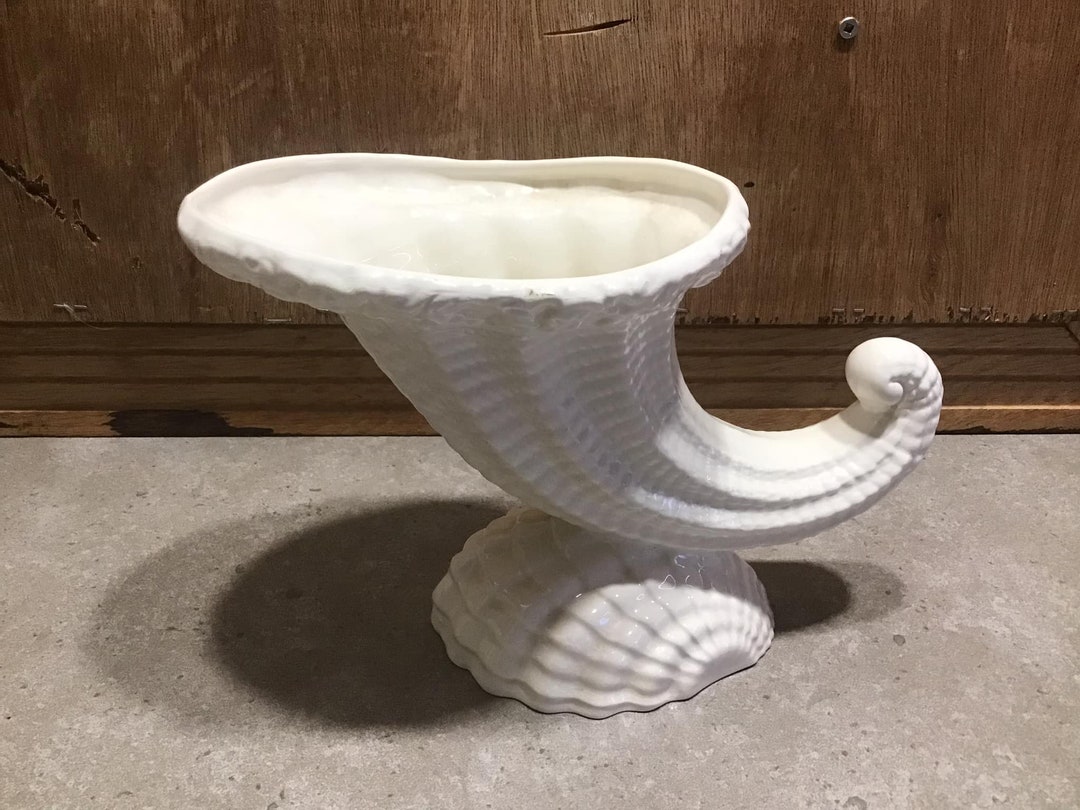 Vintage Cornucopia Imperial Fancies by SPODE Shell Planter or Vase ...