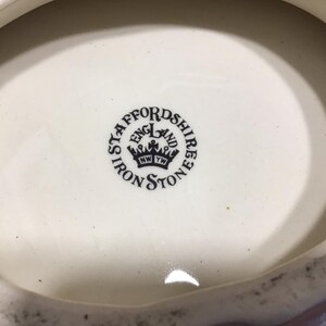 Vintage STAFFORDSHIRE IRONSTONE England Pitcher With Bowl - Etsy