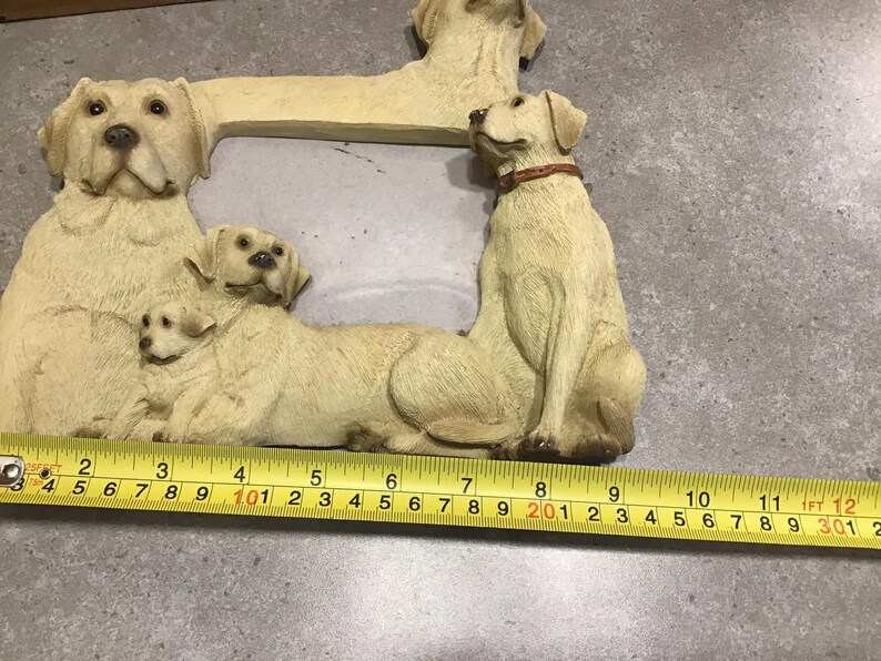 Vintage Resin Labrador Family Photo Frame - Etsy