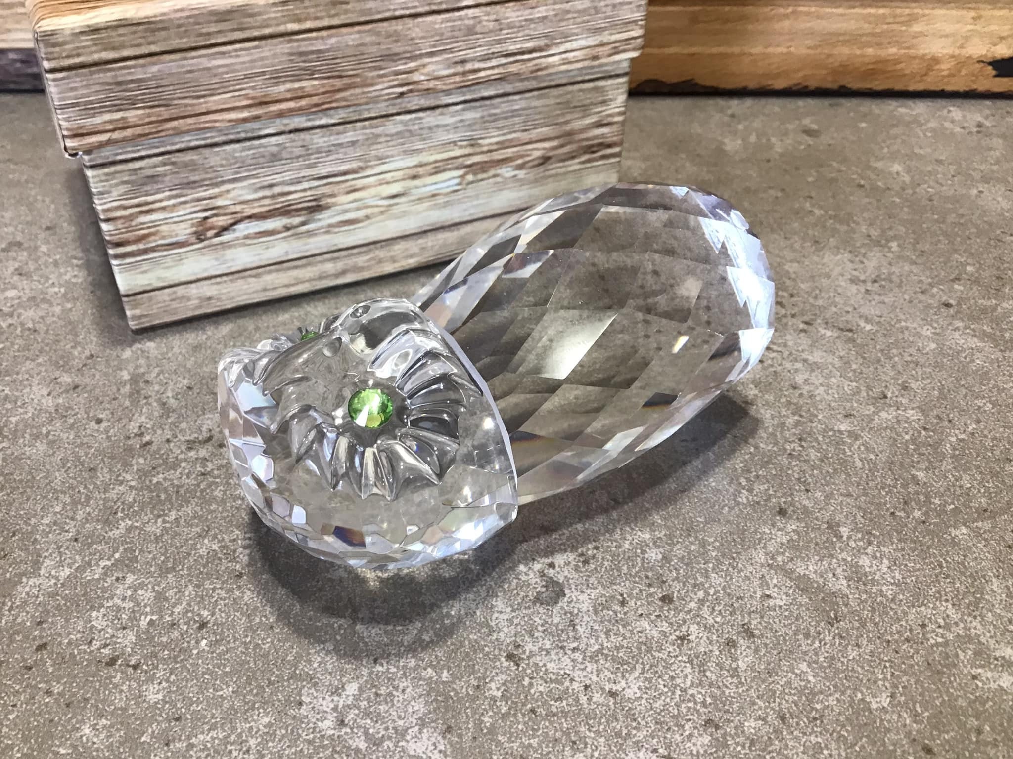 Oleg Cassini Crystal Owl Paperweight Figurine - Etsy