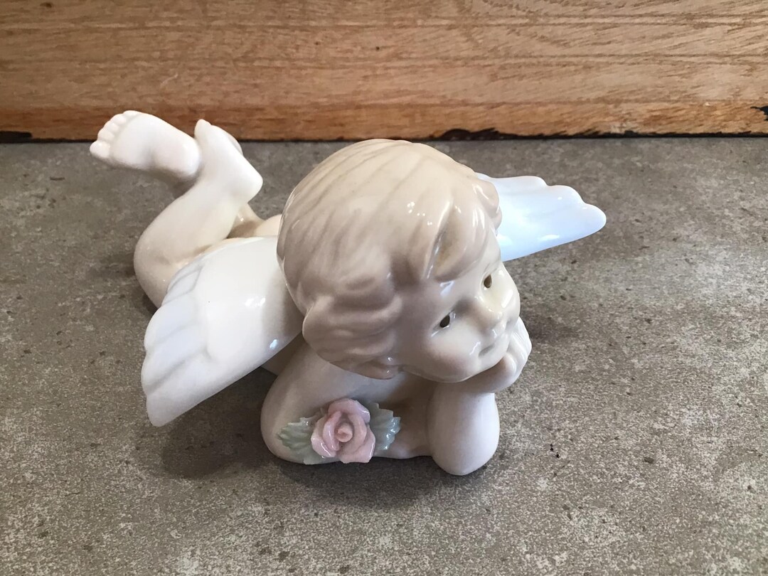 Dream Angels “mischief in Heaven” Russ Berrie Cherub Angel Figurine ...