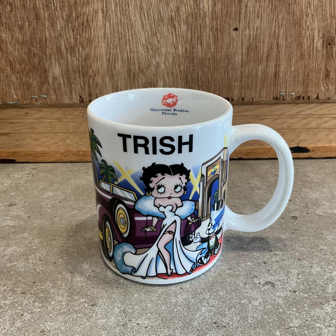 Betty Boop "trish" Name Collectible Coffee Mug - Etsy