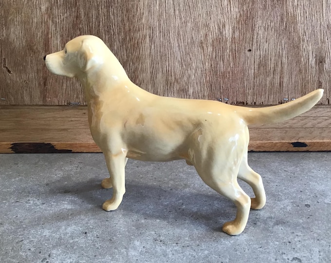 Beswick England Labrador Figurine, Vintage Dog Figurine, Golden ...