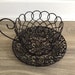 Vintage Metal Tea Cup Design Basket - Etsy