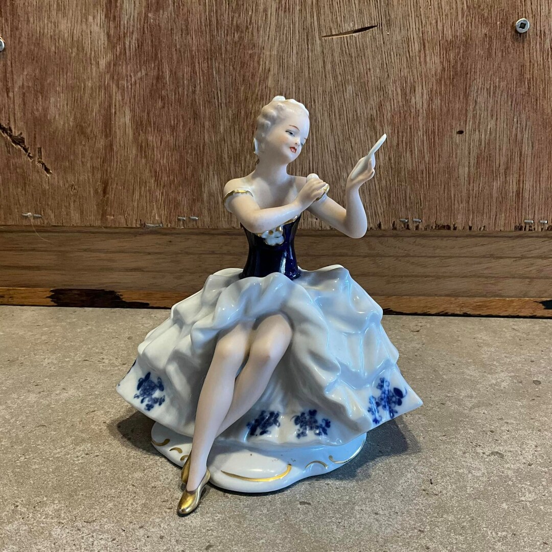 Vintage Wallendorf 1764 Ballerina Figurine Made in German - Etsy
