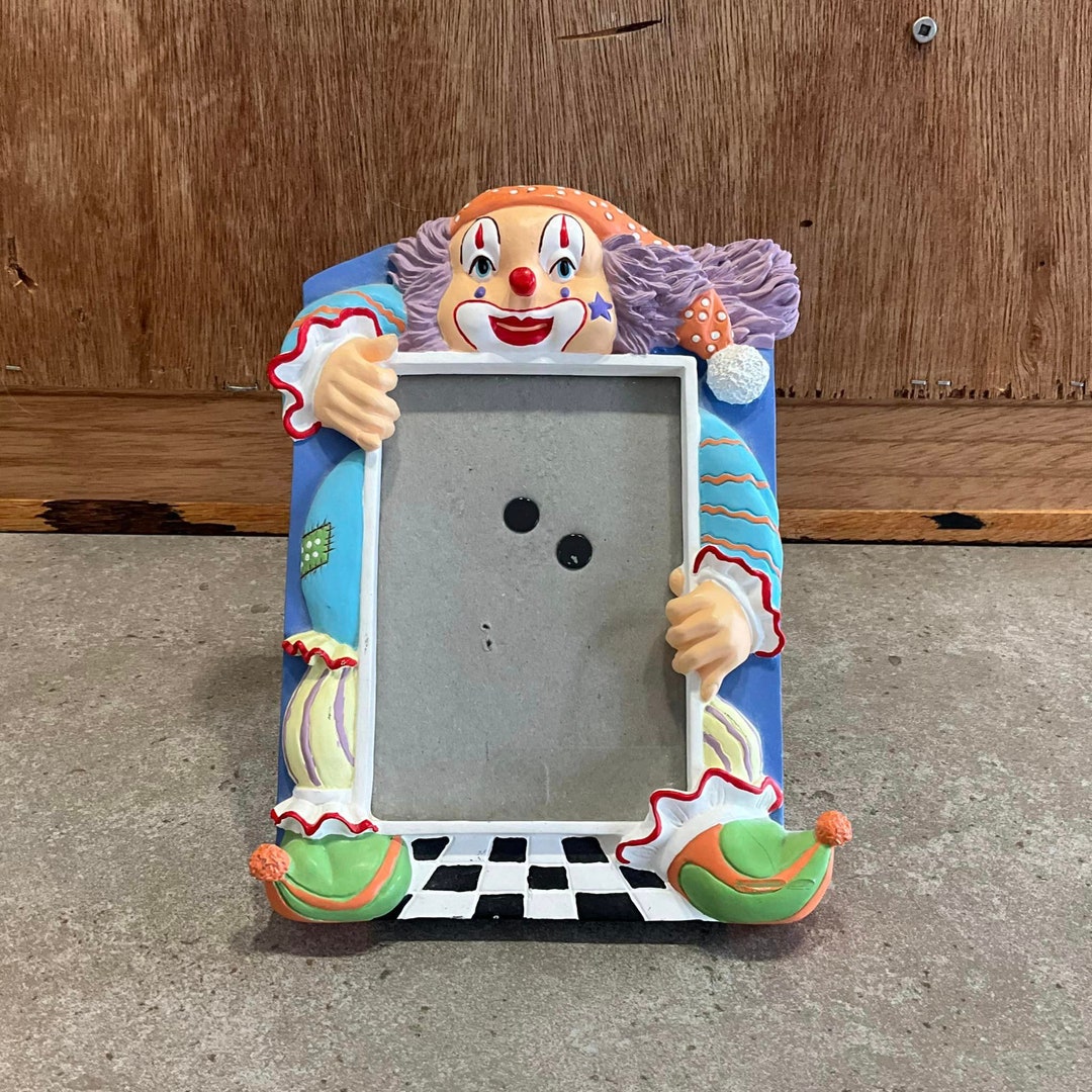 3D Clown Picture Frame - Etsy