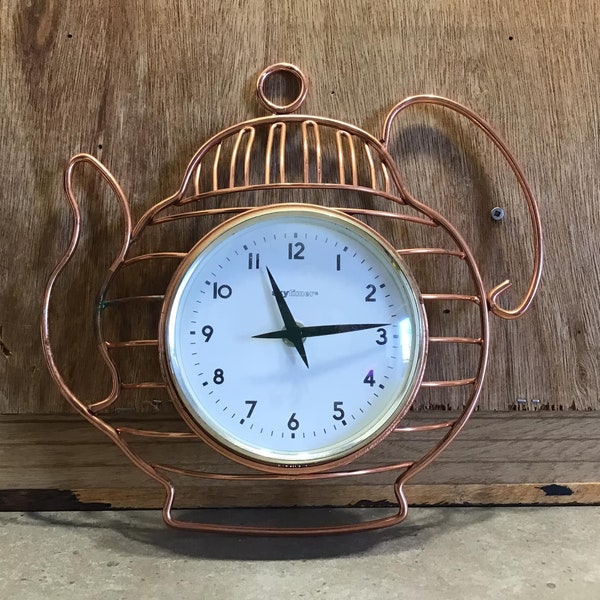 Teapot Clock - Etsy