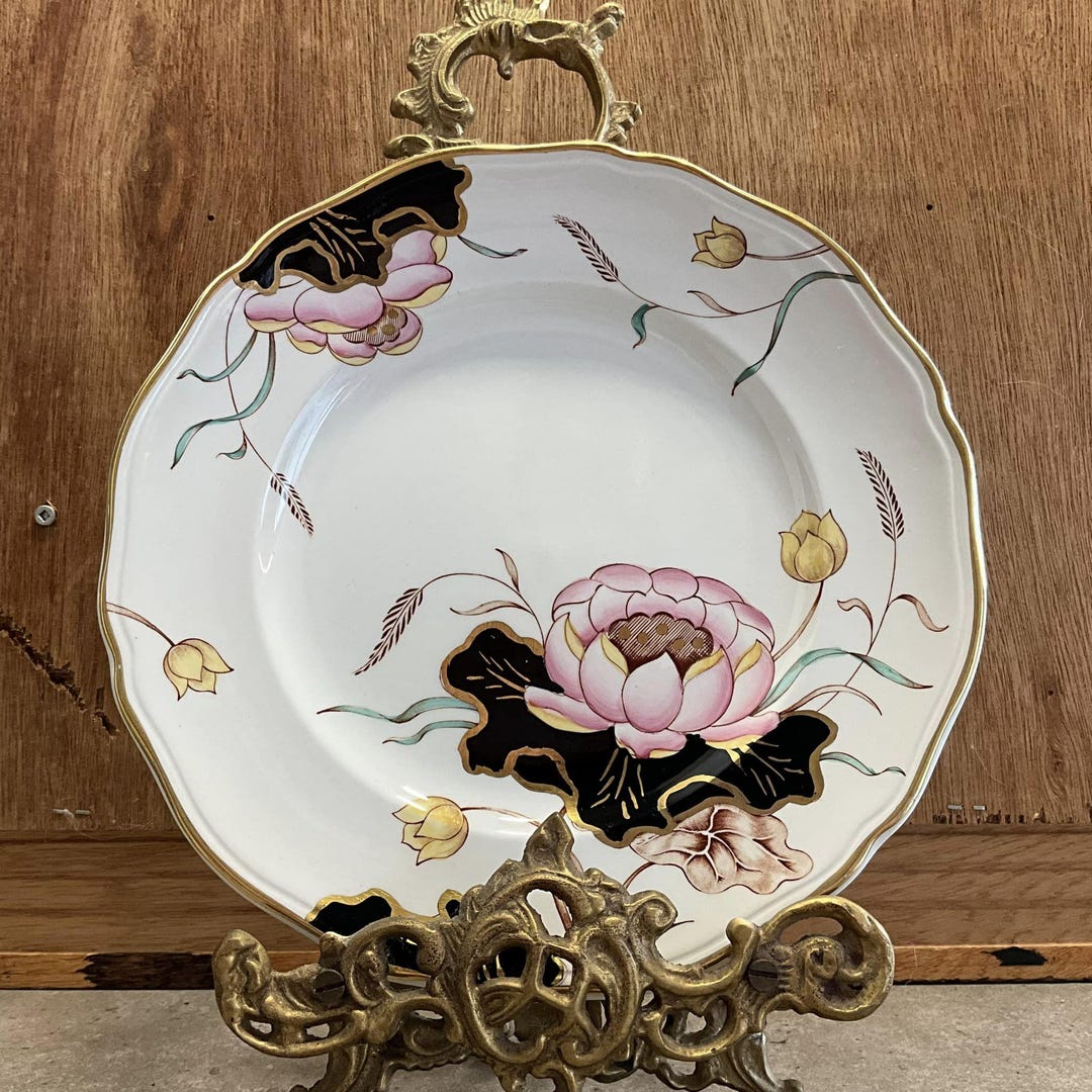 Mason’s Ironstone ‘water Lily’ Plate 8.8" Made in England - RARE - Etsy