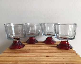 Glass Pudding Cups Vintage - Etsy