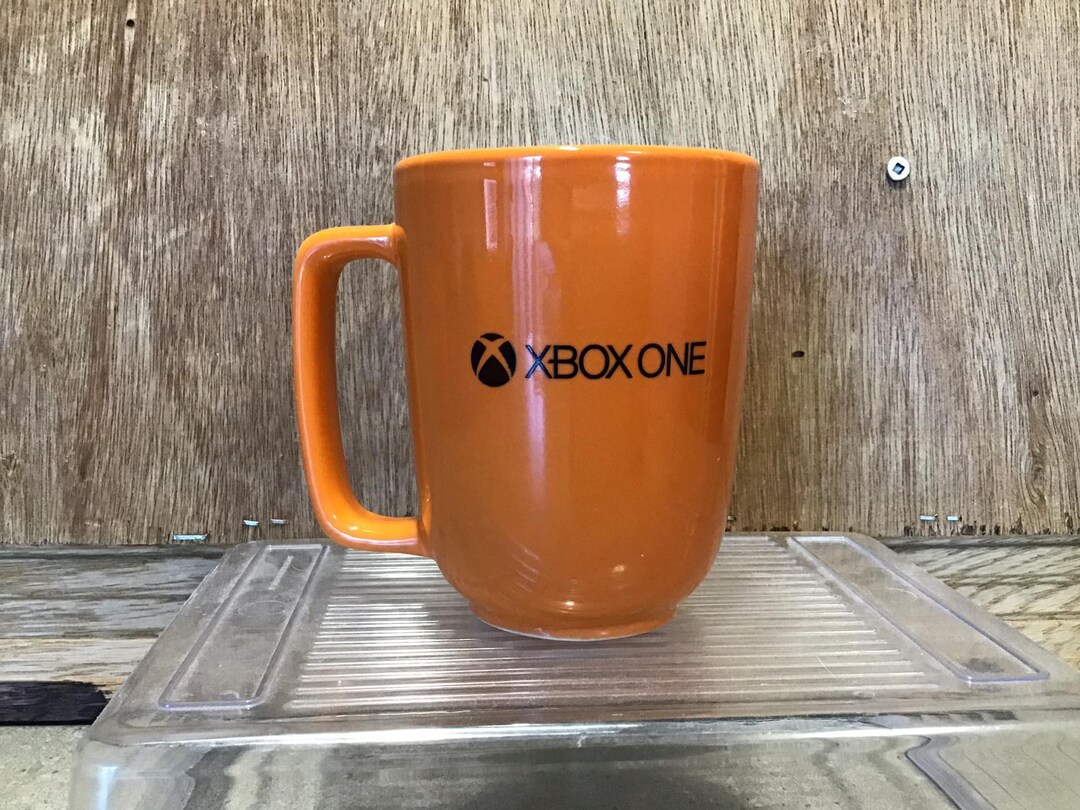 Xbox Logo Coffee Mug, Don't Be a Zombie, Drink Coffee, Orange, Gifts ...