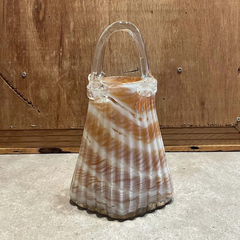 Murano Art Glass Basket - Etsy