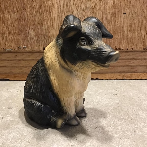 Pig Sculpture - Etsy