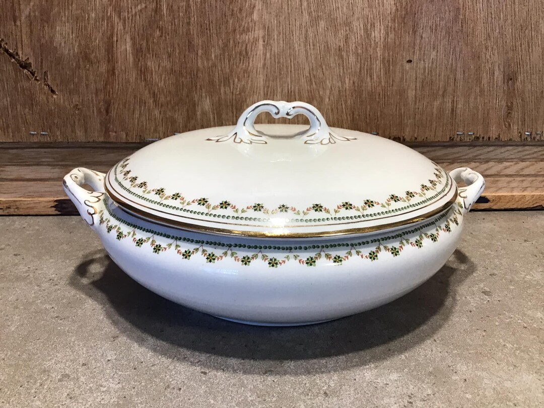 Myott Son & C Old Vintage Soup Tureen or Vegetable Bowl With Lid ...