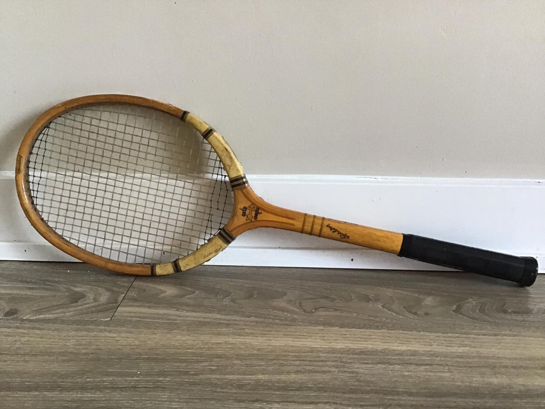 A.G. Spalding Bros British Wood Tennis Racquet Gold Arrow Tennis Racket ...