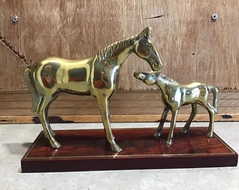 Colt Horse Statue - Etsy