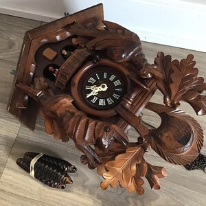 Thorens Edelweiss Switzerland Swiss Coo Coo Clock Swiss Hunt Coo Coo ...