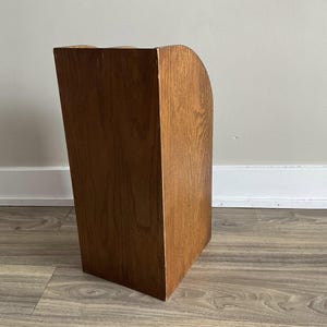 Vintage Wood Desktop File Box Cabinet With Drawer - Etsy