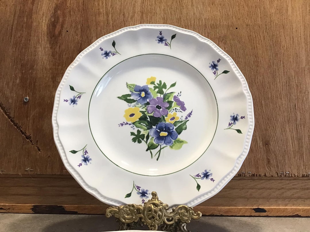 3 KENSINGTON Staffordshire Ironstone England WAYSIDE Dinner Plates - Etsy 3 KENSINGTON Staffordshire Ironstone England WAYSIDE Dinner Plates - Etsy