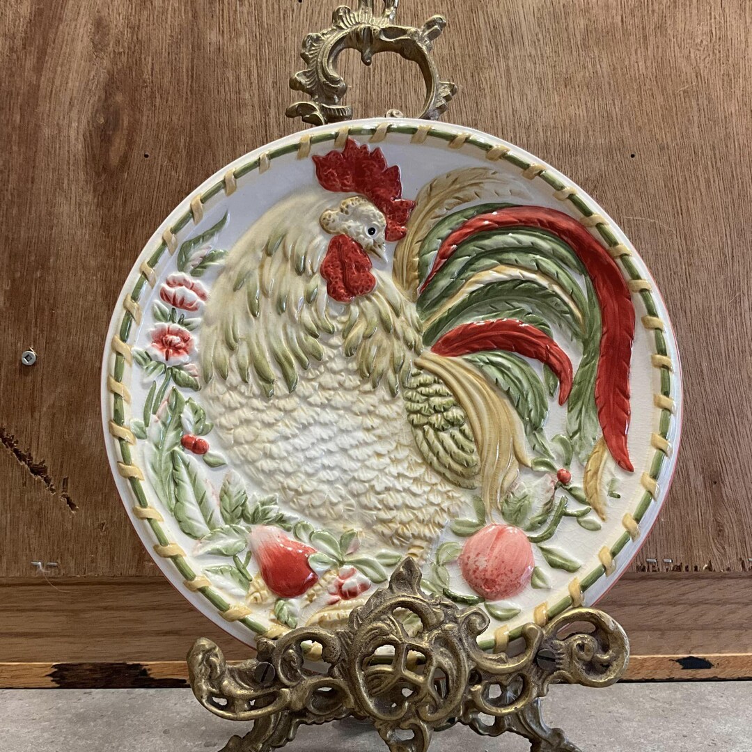 Vintage Royal Doulton Chanticlair Rooster Plate - Etsy