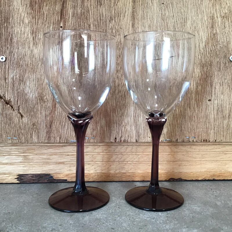 Amethyst Glasses - Etsy