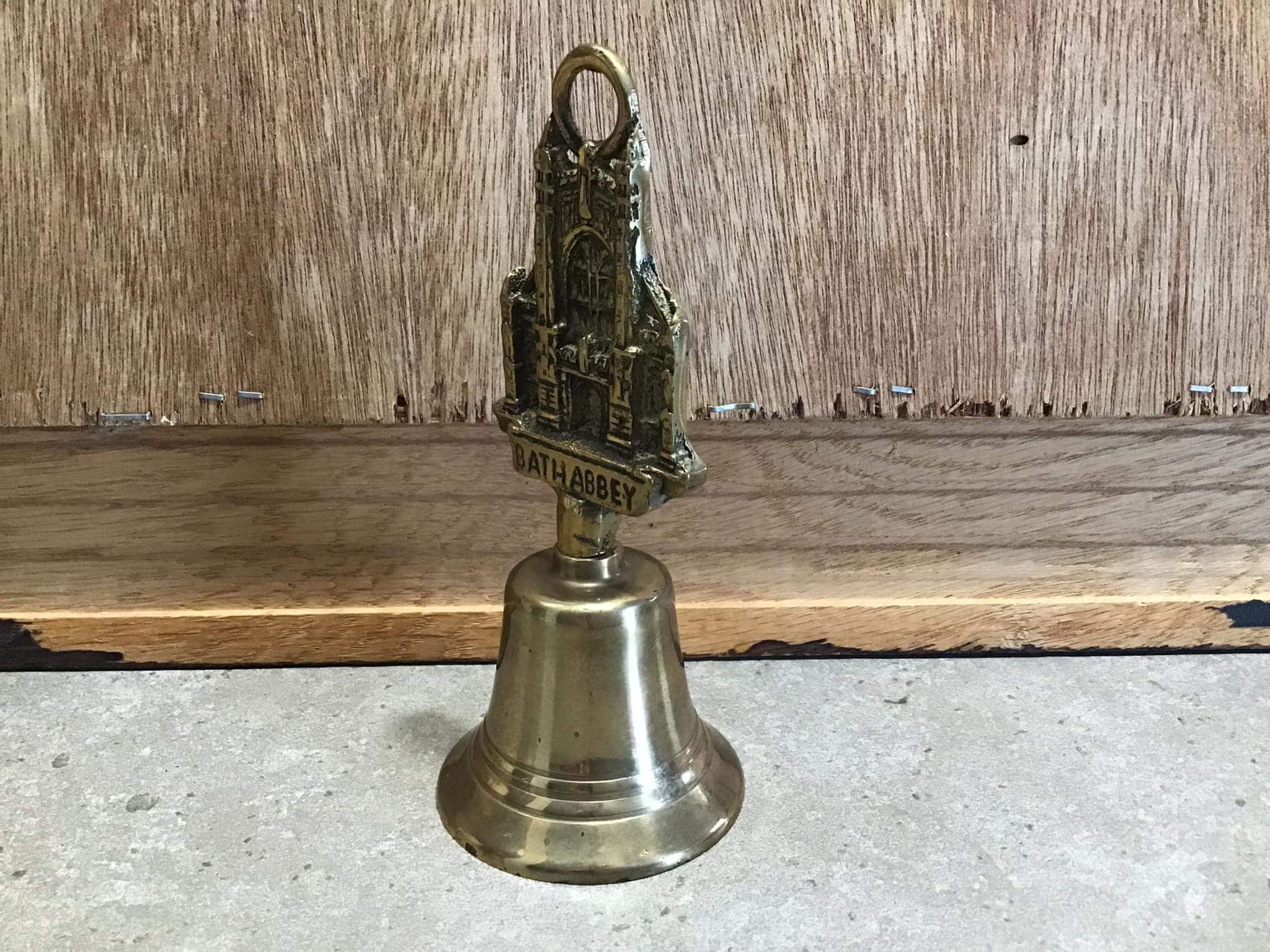 Vintage Brass Bath Abbey Bell Made in England. - Etsy