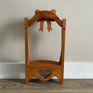 Vintage Wood Shelf, Bow Design Wall Hanging - Etsy