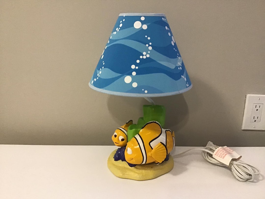 Disney Pixar Style Finding Nemo Table Lamp With Original Shade by ...