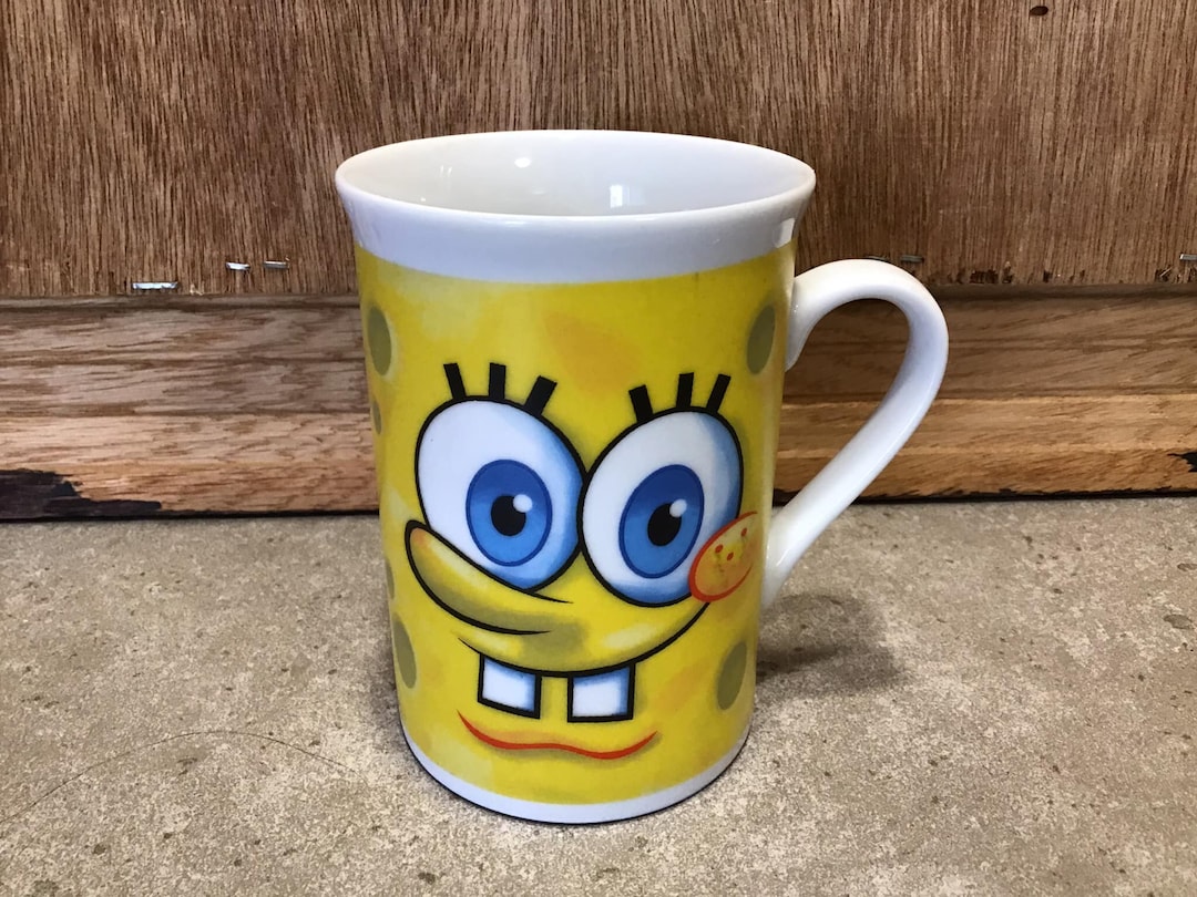 Viacom 2010 Spongebob Squarepants Coffee Tea Cup - Etsy